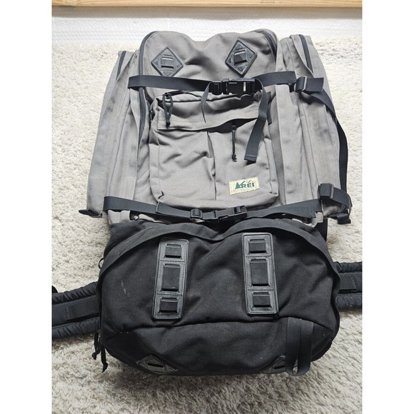 REI | Bags | Rei Duffel Bag Backpack Convertible Gray Large | Poshmark